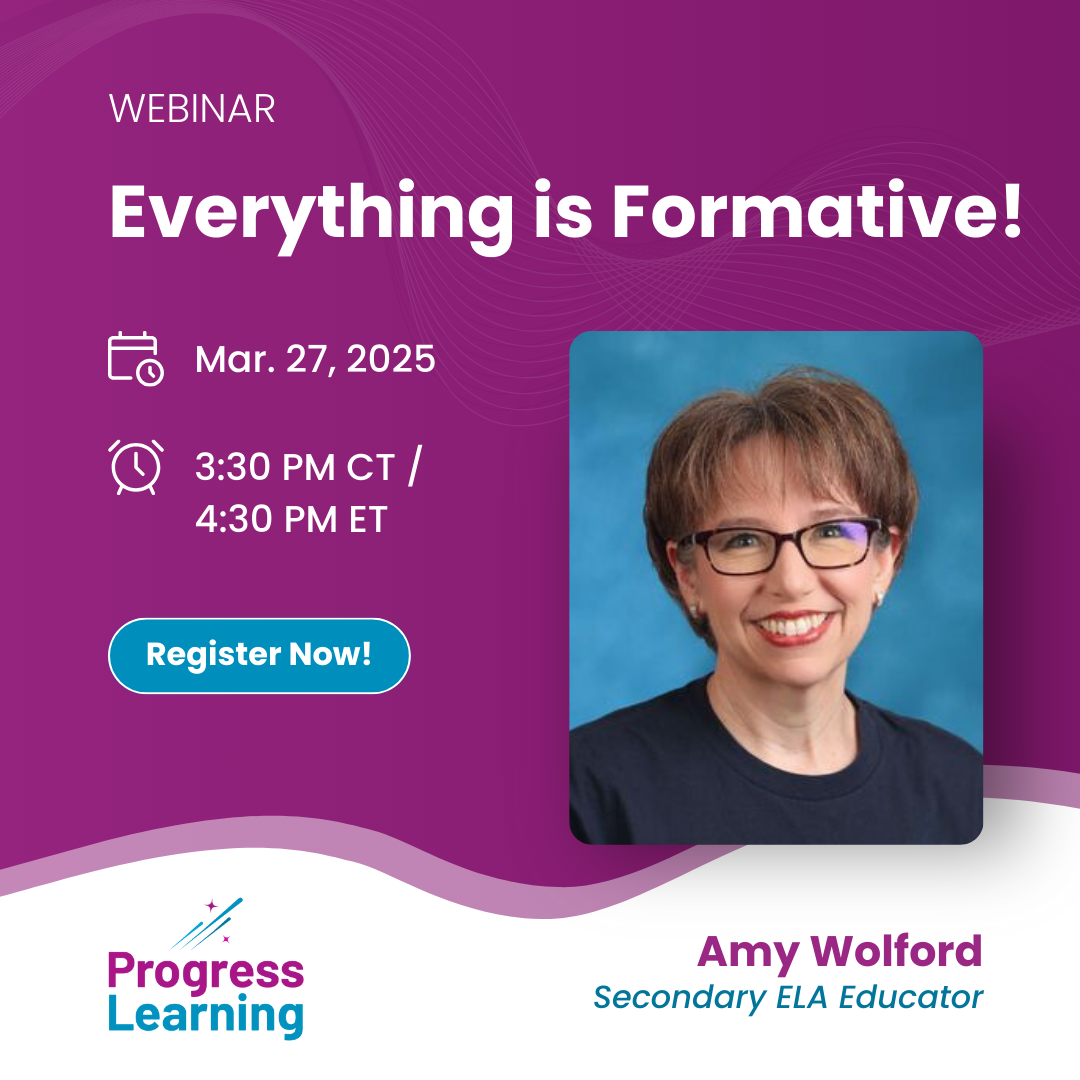 Everything is Formative!